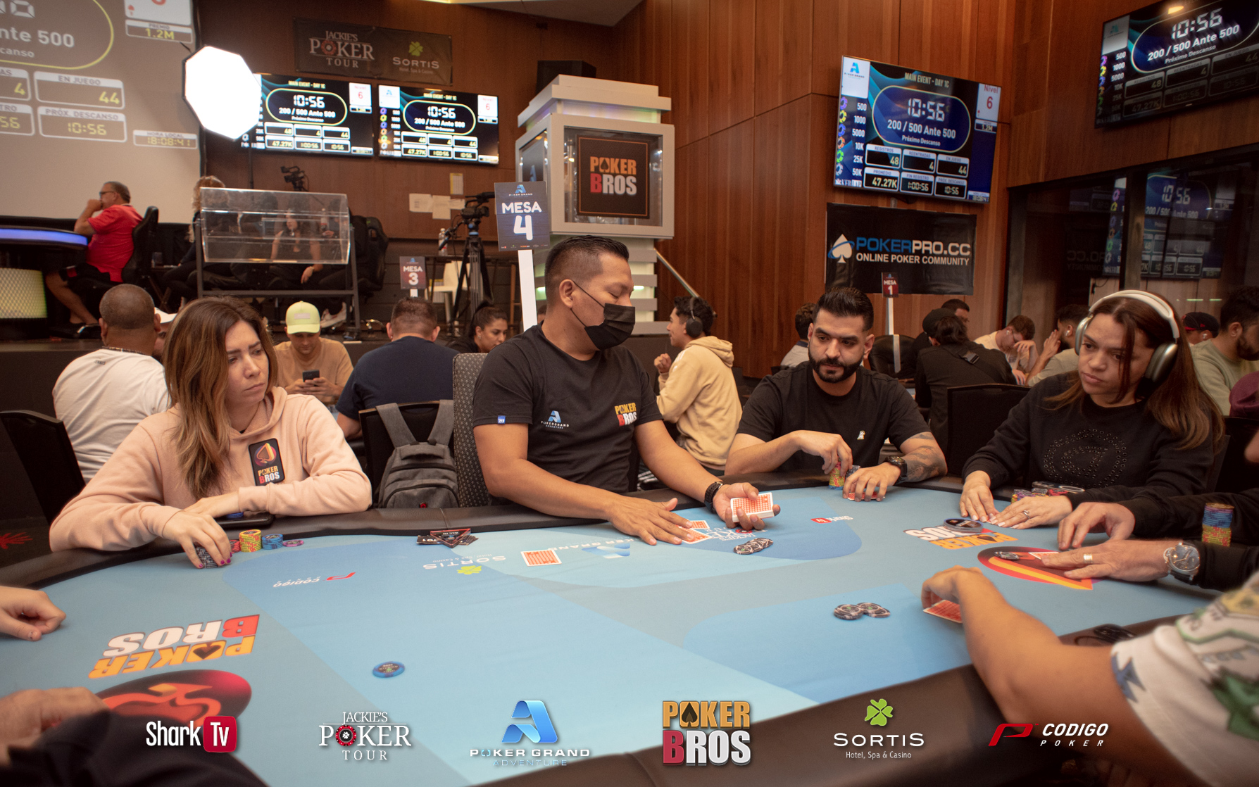 El Día 1C del Main Event PGAT Panamá dejó a Kehoe como líder