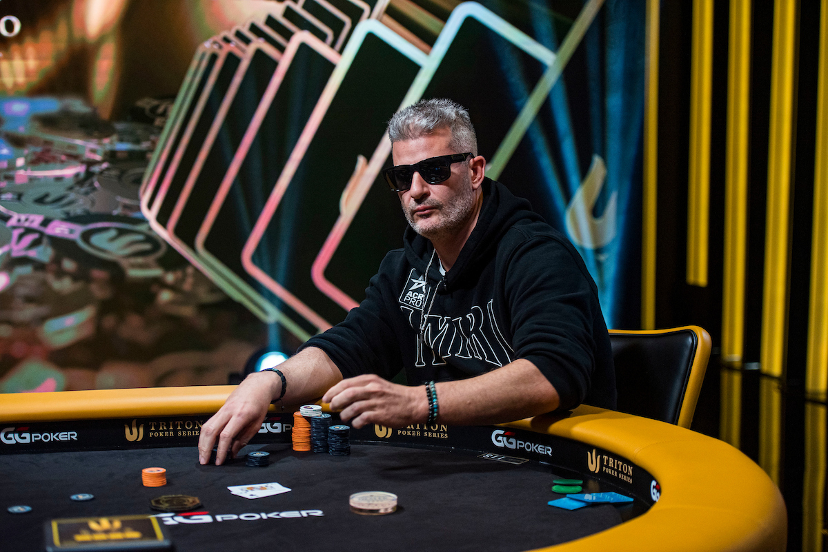 Nacho Barbero pasó entre los mejores en el Triton US$25K NLH 8-Handed