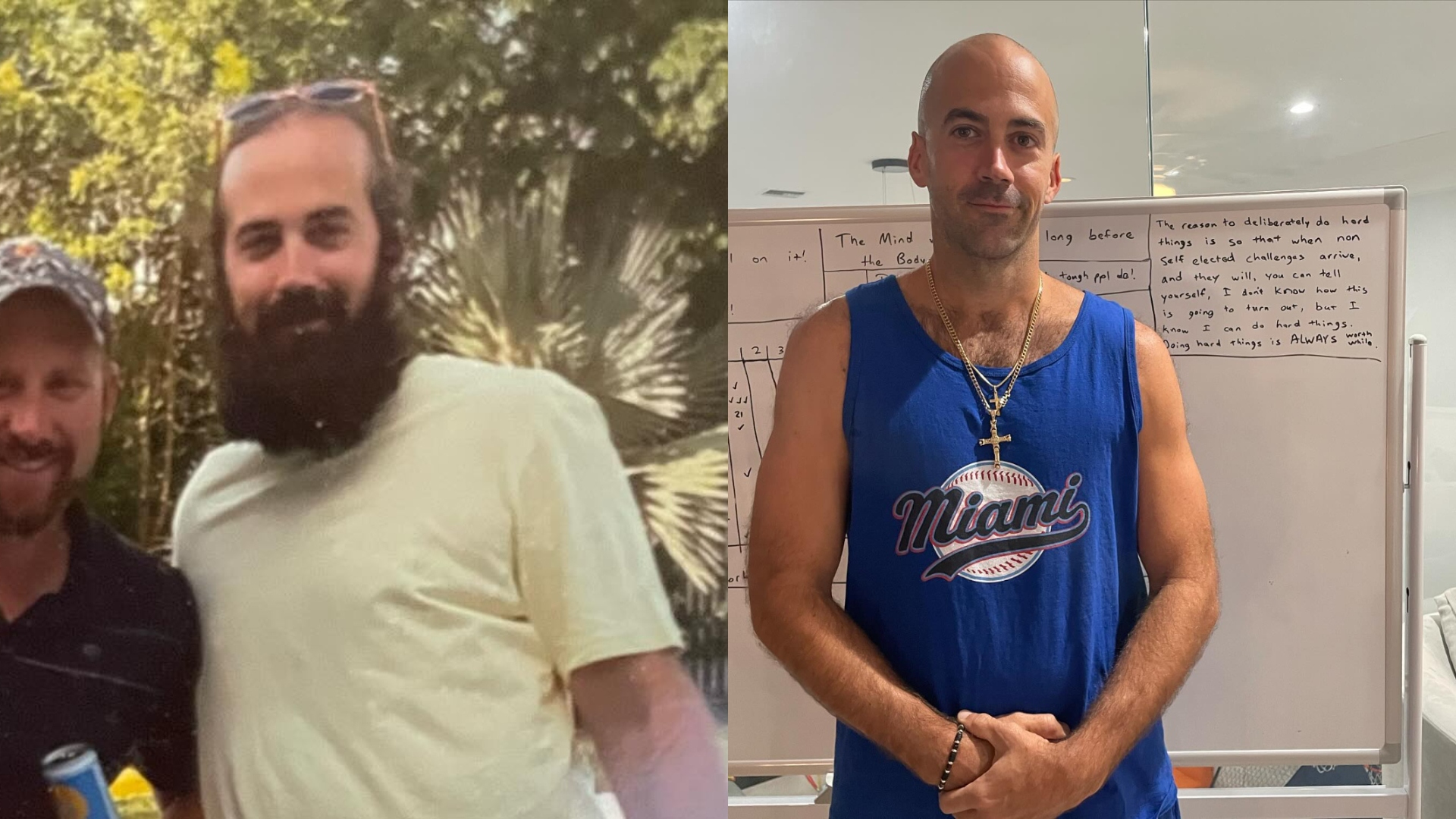 Jason Mercier mostró su gran impactante transformación