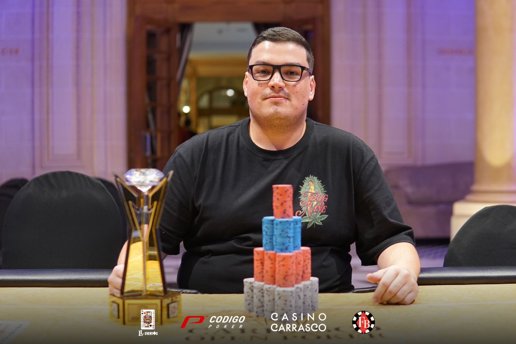 Gil Santos Ganó El Tremendo Carrasco High Roller En Montevideo
