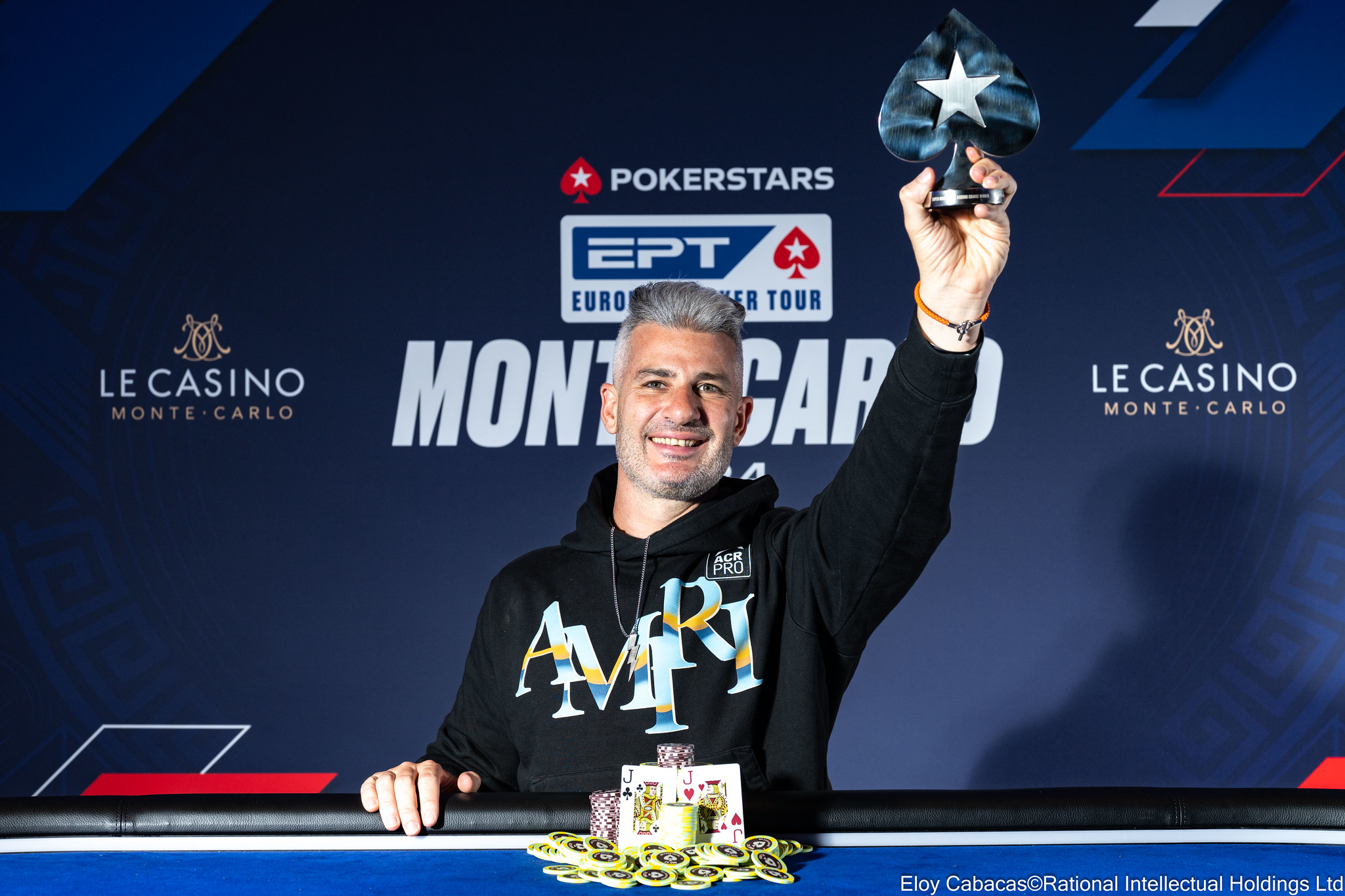 De nuevo campeón: Nacho Barbero ganó €1 millón en Montecarlo