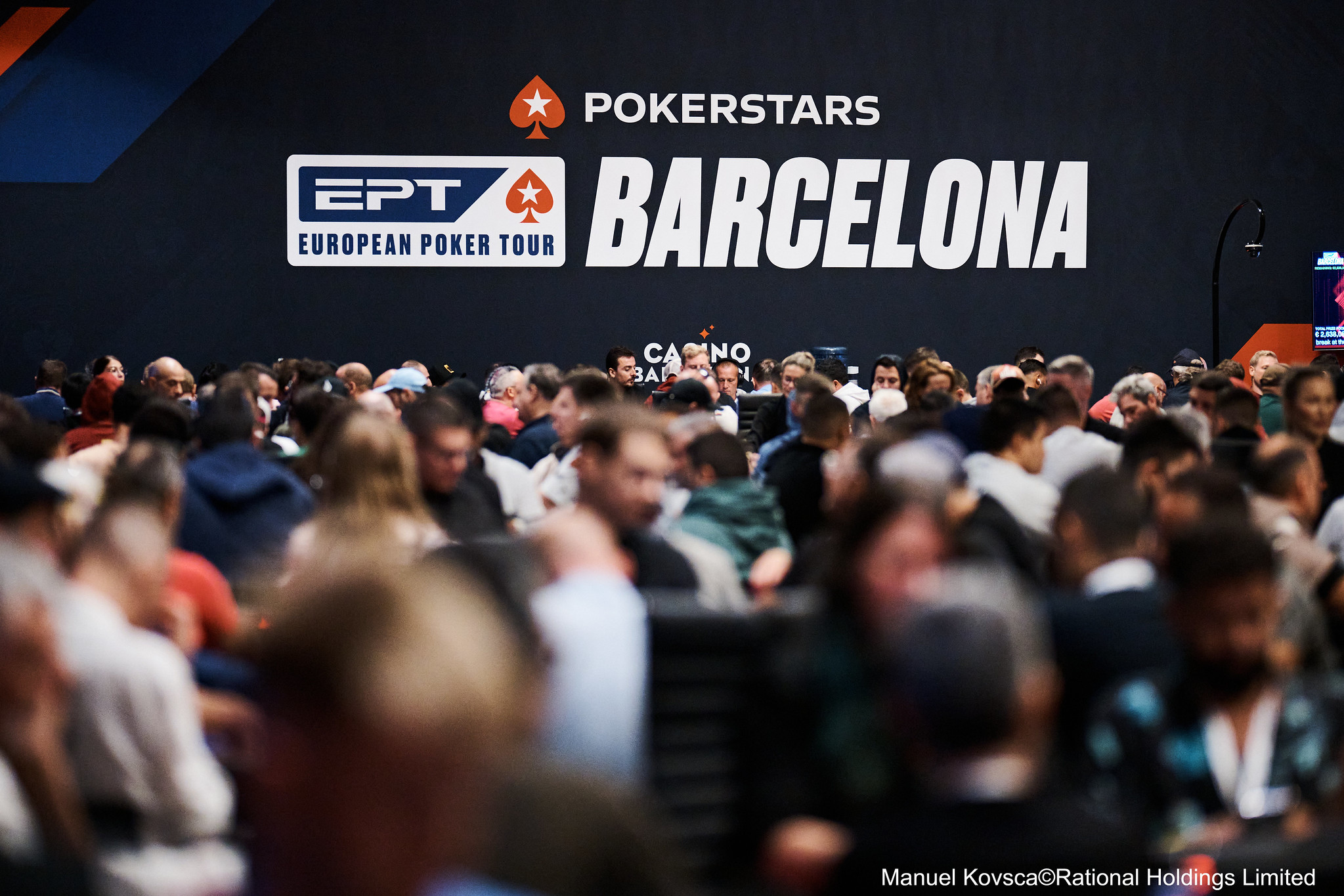 Los impresionantes números que dejó el EPT Barcelona - Codigo Poker
