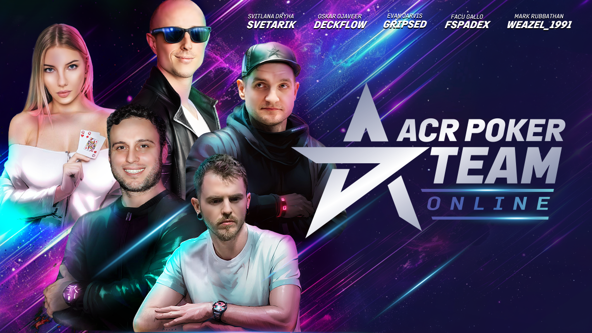 ACR Team Online: ACR Poker presenta a su nuevo equipo - Codigo Poker