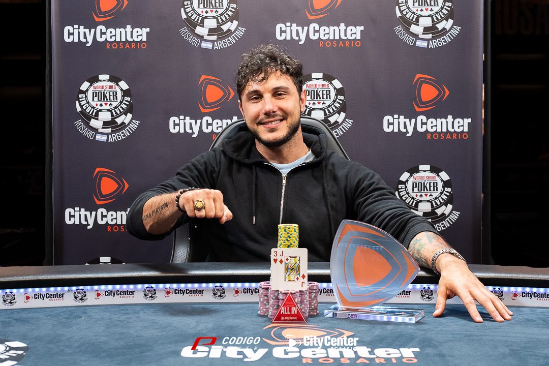Lucas Riachi ganó el anillo del DeepStack en la WSOP Rosario - Codigo Poker