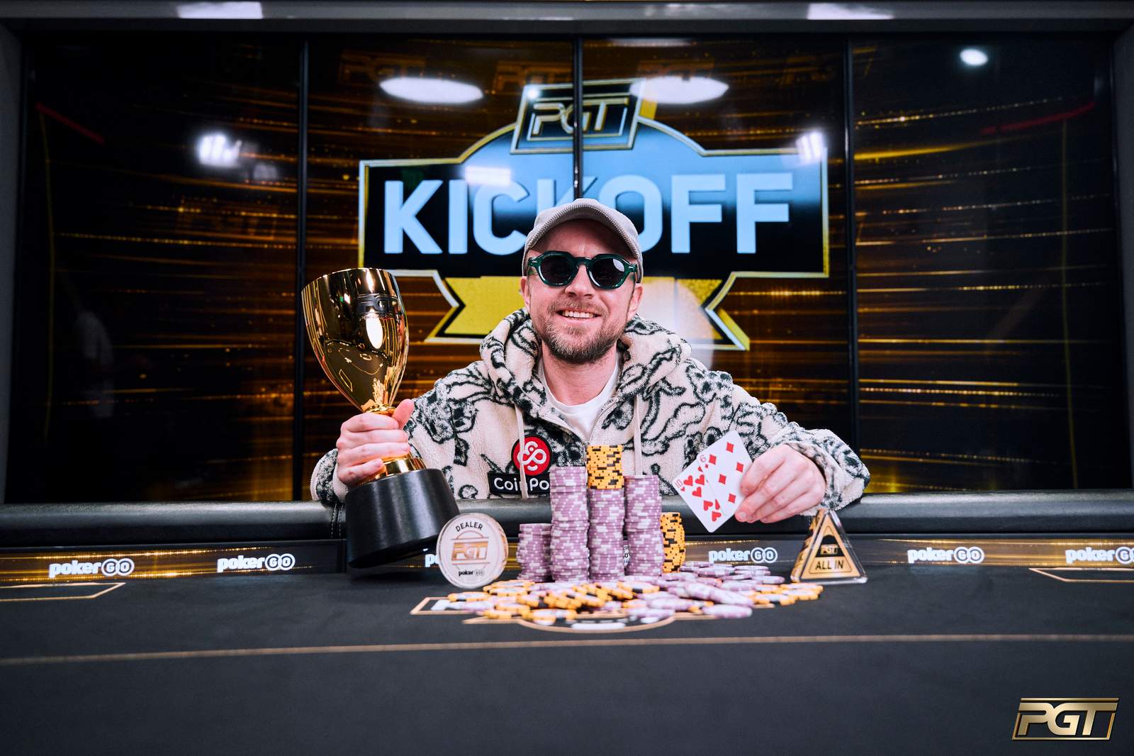 Patrick Leonard remontó y ganó el Evento #2 de la PGT Kickoff - CodigoPoker