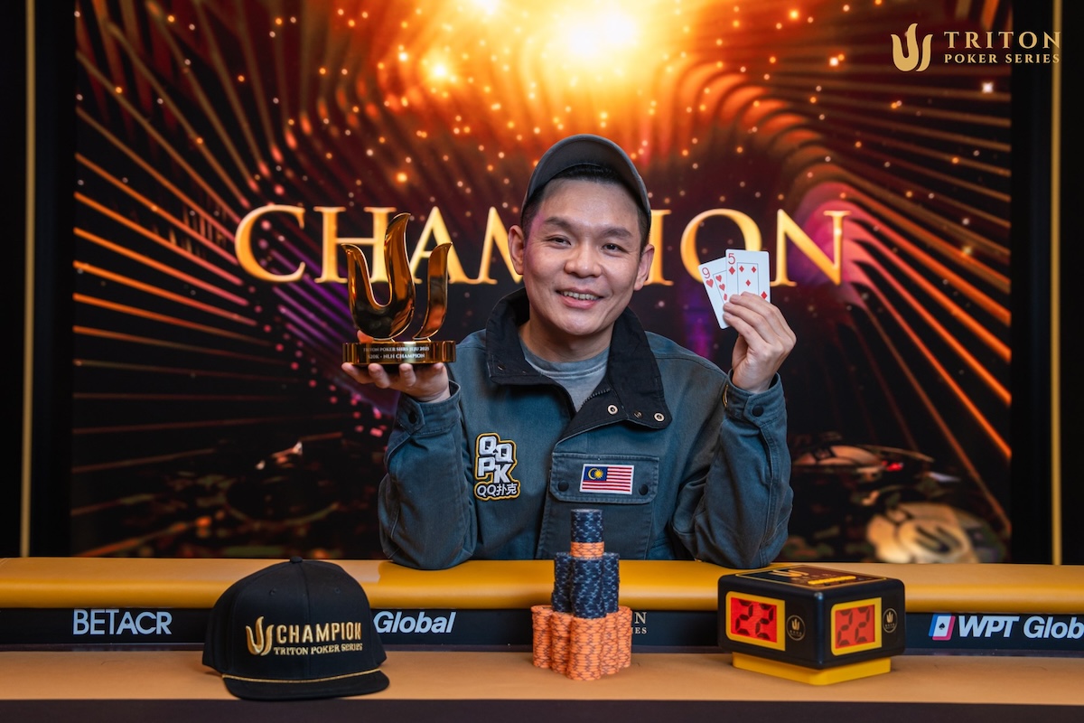 Un Moneymaker malayo ganó más de un millón en las Triton - Codigo Poker