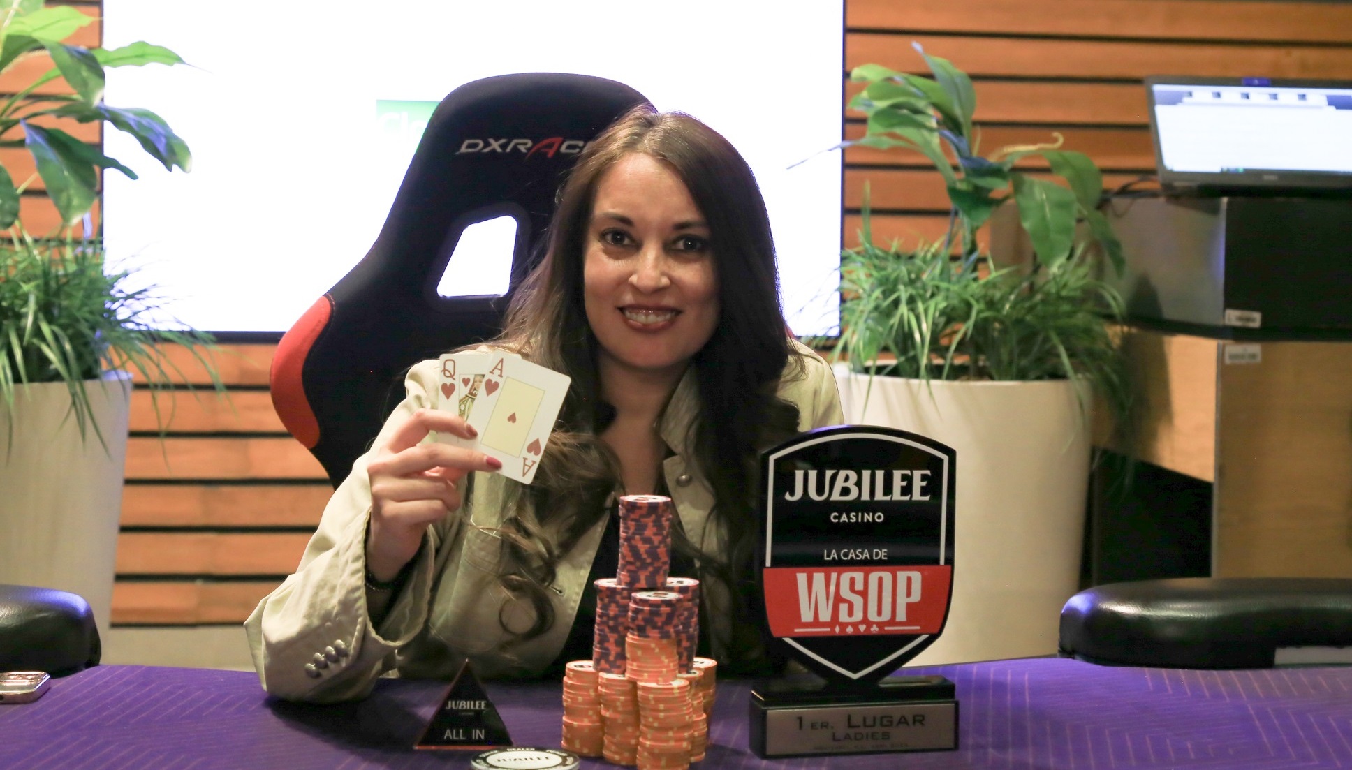 Cecilia Ortiz fue la dama de oro en el festival del Jubilee