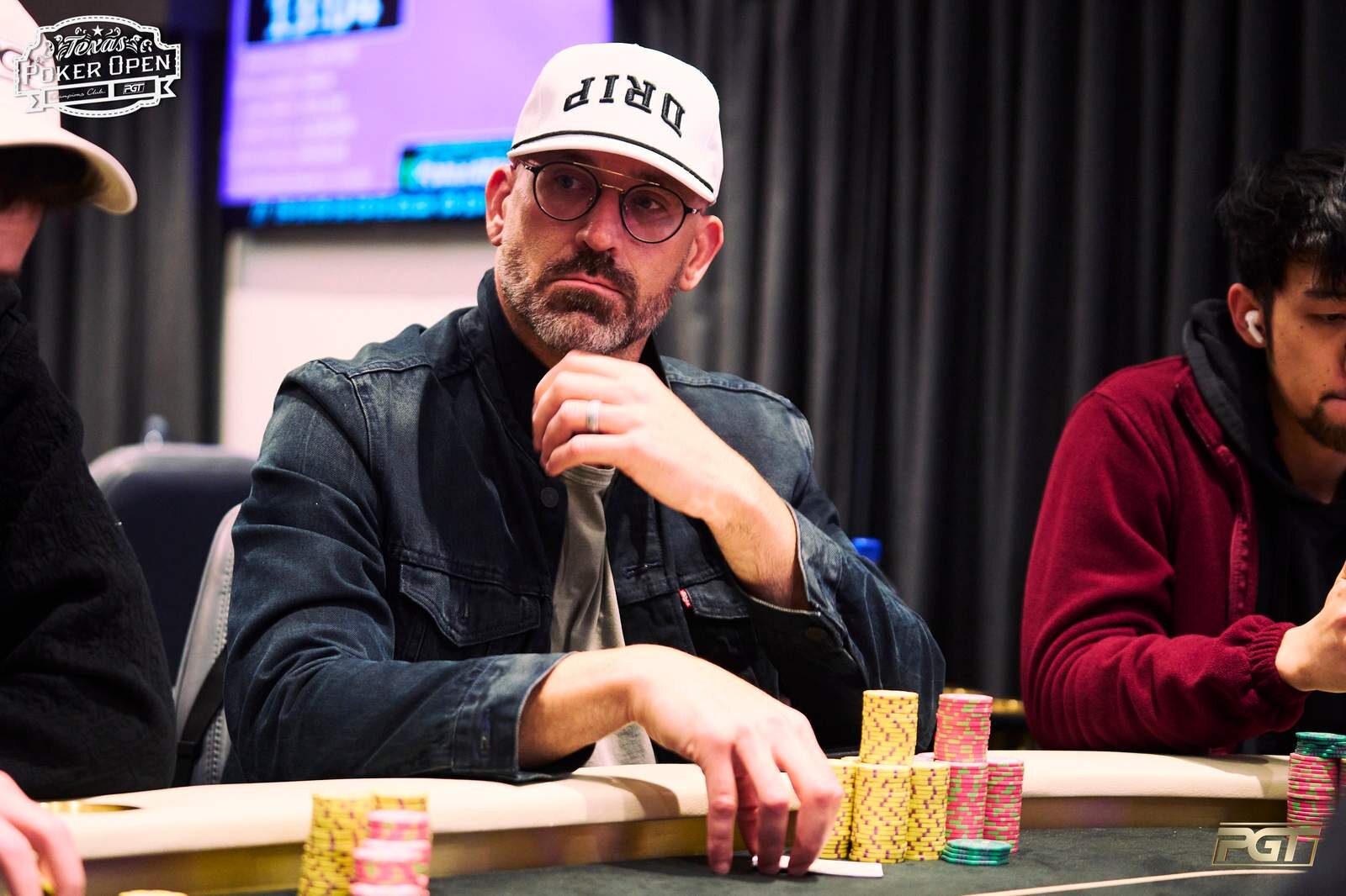 José Rodríguez Zurita es el único latino clasificado en el Texas Poker Open
