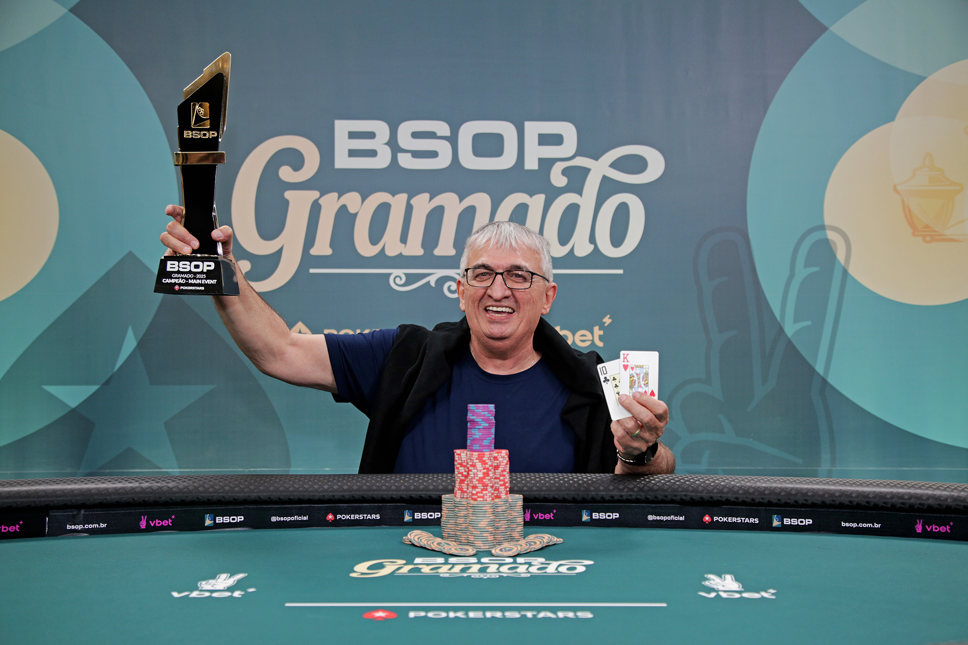 Larry Lopes conquista o título do Main Event do BSOP Gramado - Codigo Poker