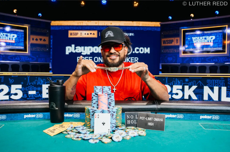 Lou Garza Crava Evento 14 Da WSOP 2025 E Leva US$ 1,3 Milhão