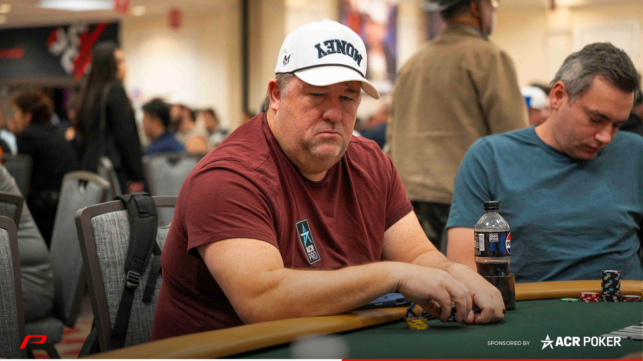 Chris Moneymaker duró menos de dos horas en el Main Event 2025