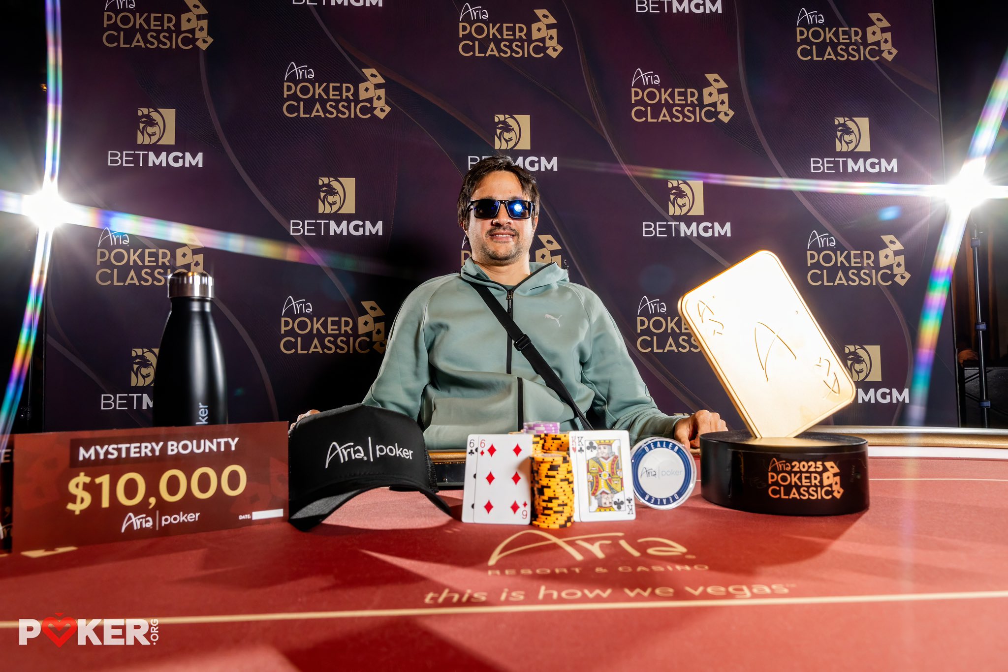 Campeón en Las Vegas: Juan Pablo Gossn se los cargó a todos en el Aria