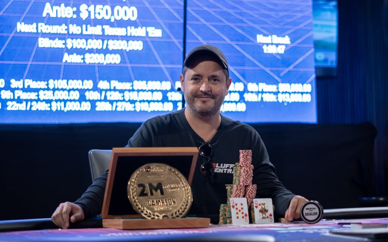 José Nadal fue el gran campeón del Mystery Bounty en Querétaro