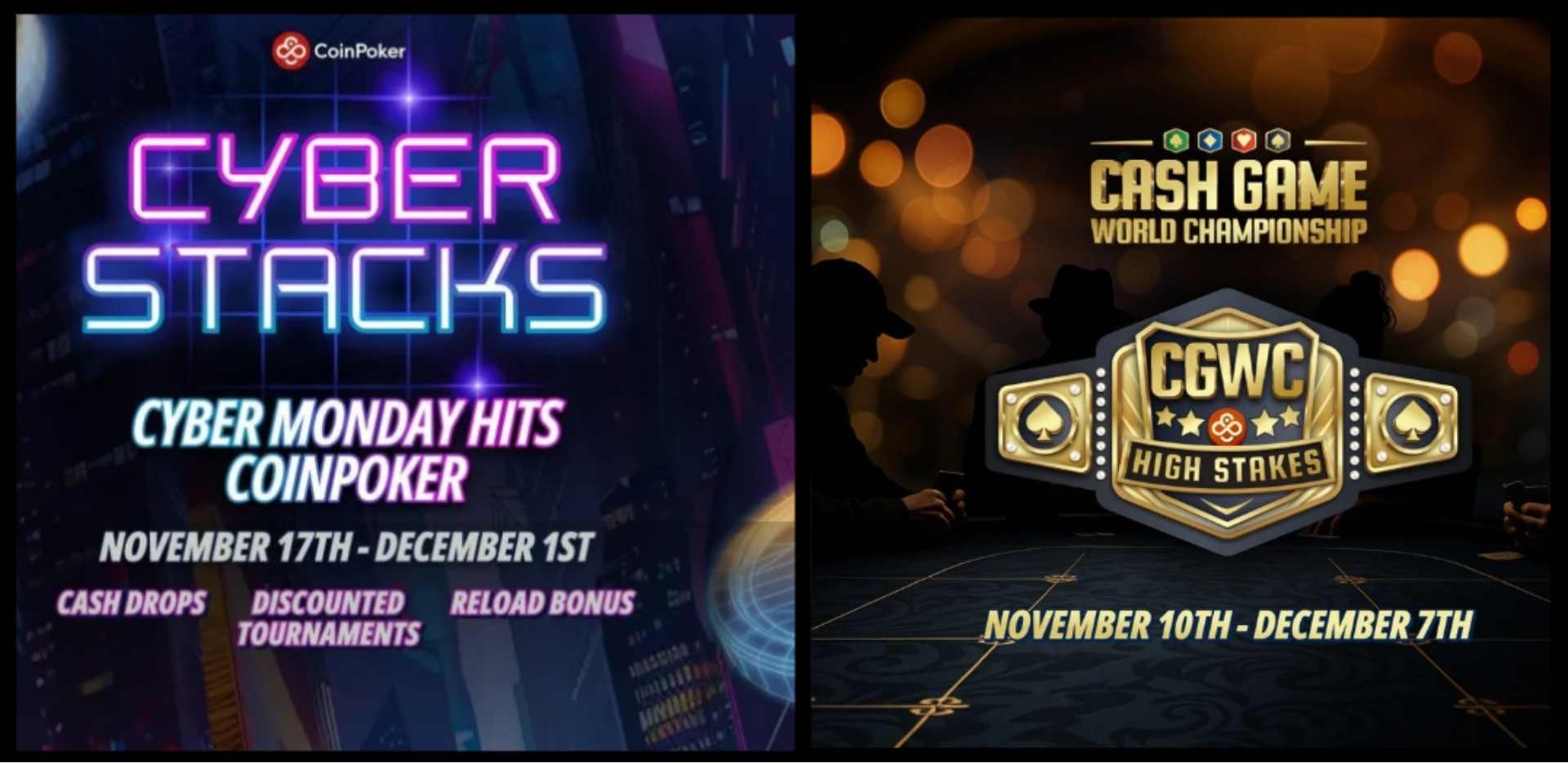 CoinPoker Cierra El Año Con Acción Y Un Cyber Stack En Sus últimas Horas