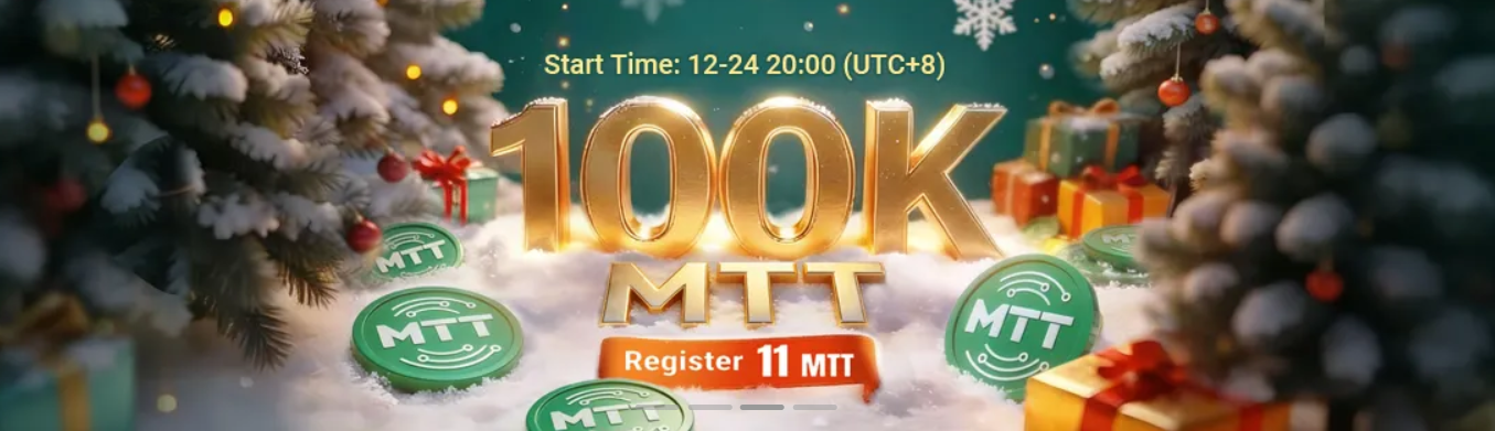 MTT Sports Celebra La Navidad Con Torneo De 100K GTD