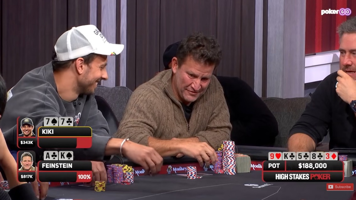 Jogada controversa de Sam Kiki gera debate em cash game